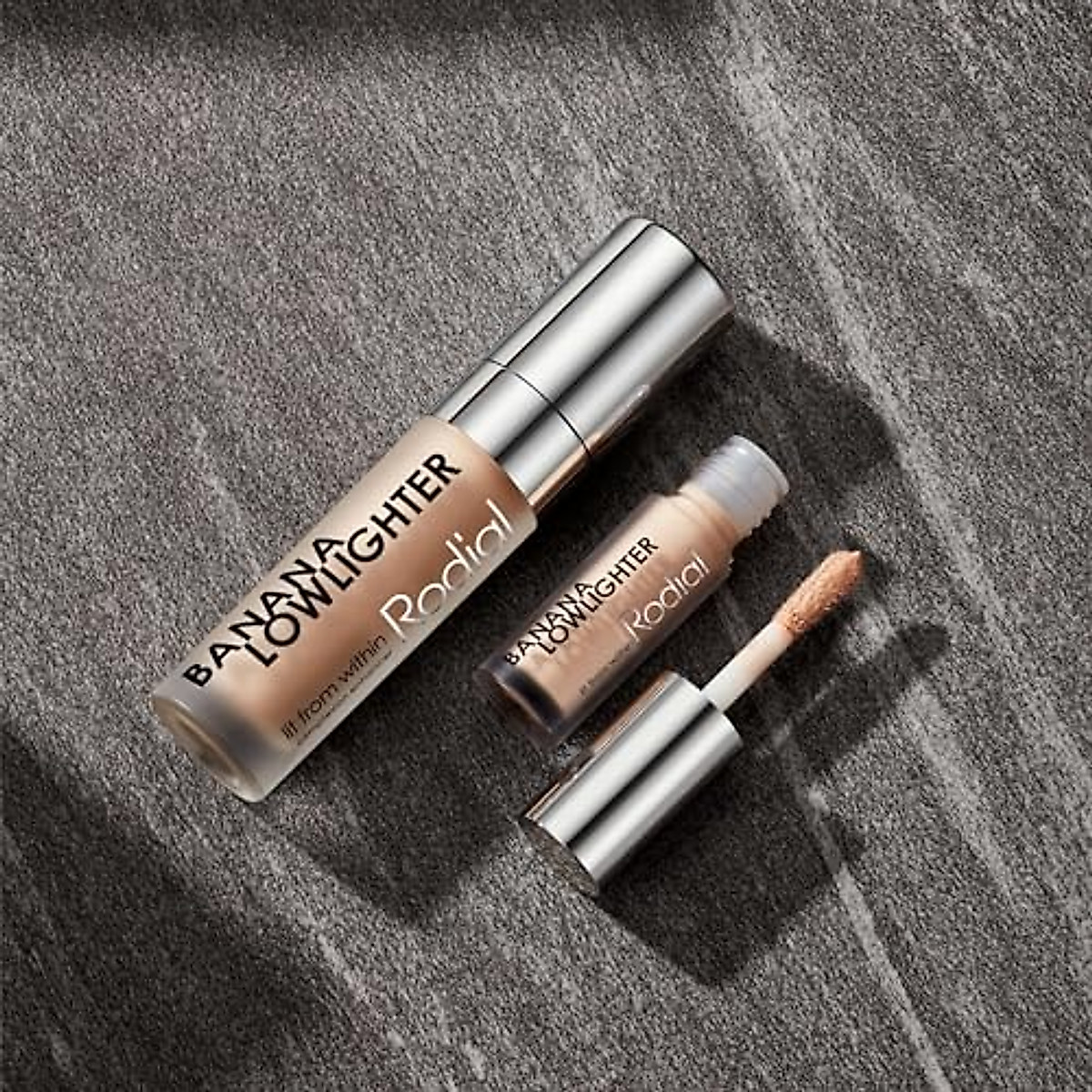 Rodial Banana Lowlighter 0.05 fl oz, Travel Size Liquid Colour Concealer with Yellow Undertone, Face Concealer, Non-Shimmer Finish, Hydrating Formula with Hyaluronic Acid, Vitamin E and Caffeine