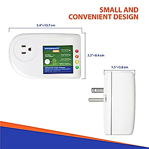 Refrigmatic MEGA Electronic Surge Protector for Big Refrigerators 27 cu. ft. or More