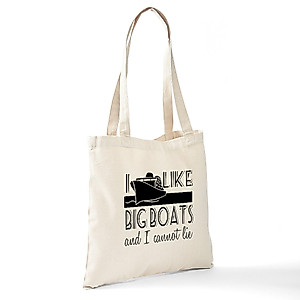 CafePress I Like Big Boats Tote Bag Canvas Tote Shopping Bag