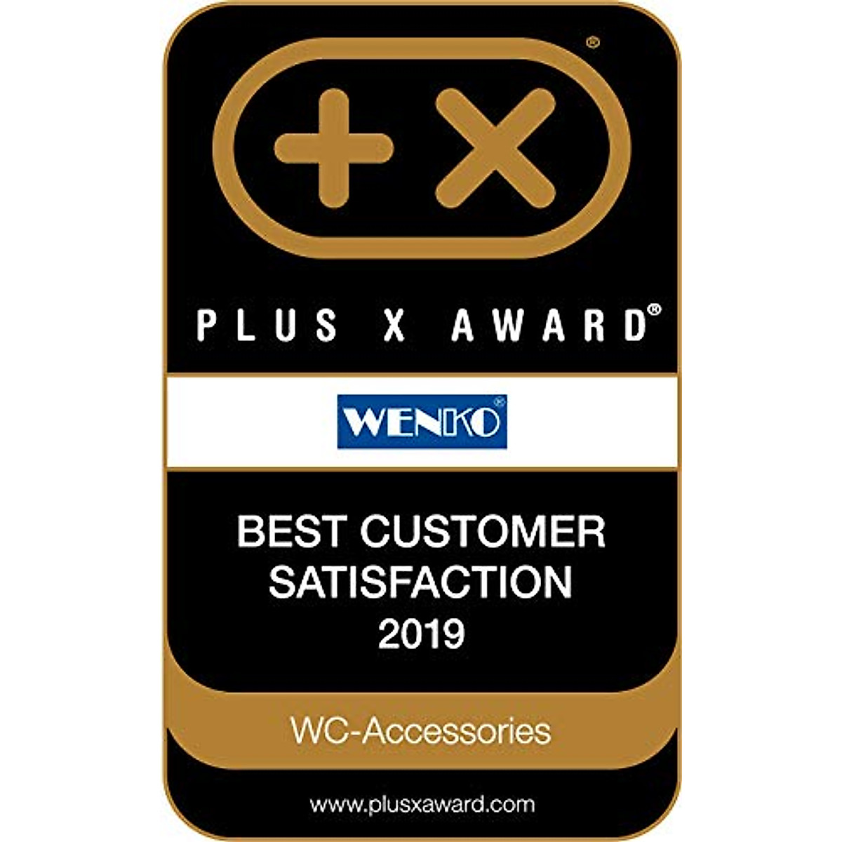 Wenko Rivalta Free Standing 3 Piece Bathroom Accessory, Brush Tissue Roll Holder, Paper Dispenser, Toilet Set, Chrome Matt, 27.55 x 7.08 x 7.87 inc, 18 x 19 x 69 cm