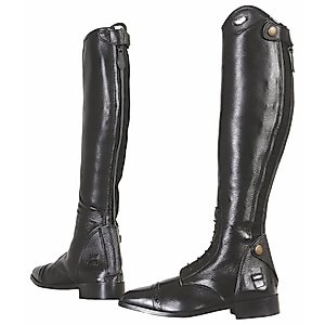 TuffRider Ladies Regal Field Boots | Color - Black | Size - 8 | Shape - Extra Slim