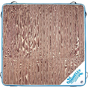 Connelly CWB Party Cove Dock, 8' Inflatable Non-towable Floating Water mat, Brown