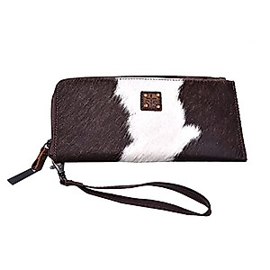 STS Ranchwear Western Leather Classic Cowhide Clutch