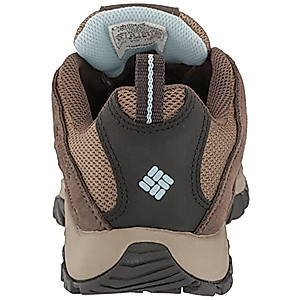 Columbia Womens Crestwood Waterproof Hiking Shoe, Brown, 8 US
