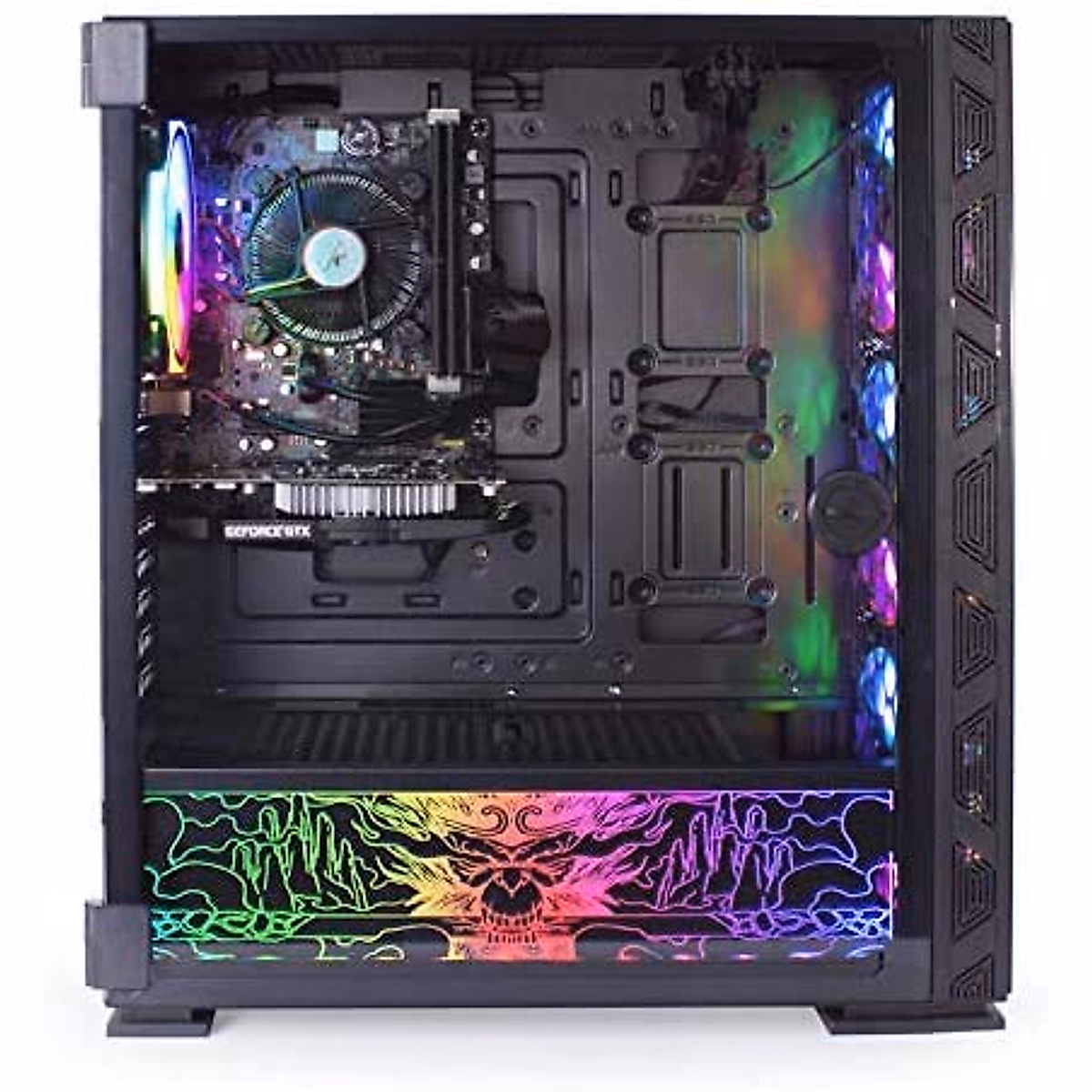 Veno Scorp GAMING PC BUNDLE Intel Core i7 2600 16GB Ram 256GB SSD + 1TB HDDGTX 1050Ti 4GB Windows 10 Gaming PC USB 3.0 NeonZilla 4 X ARGB Gaming Case