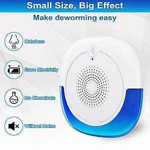 6 Pack Ultrasonic Insect Repeller, Electronic Insect Mouse Repellent, Indoor Pest Ultrasonic Plug in for Cockroaches, Mice, Spiders, Ants, Bugs, Mosquitoes, Pest Defence for House, Kitchen