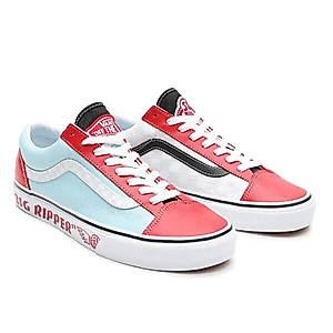 Vans Style 36 (SE Bikes Big Ripper) Red/Plume/Reflective Men's 8, Women's 9.5 Medium
