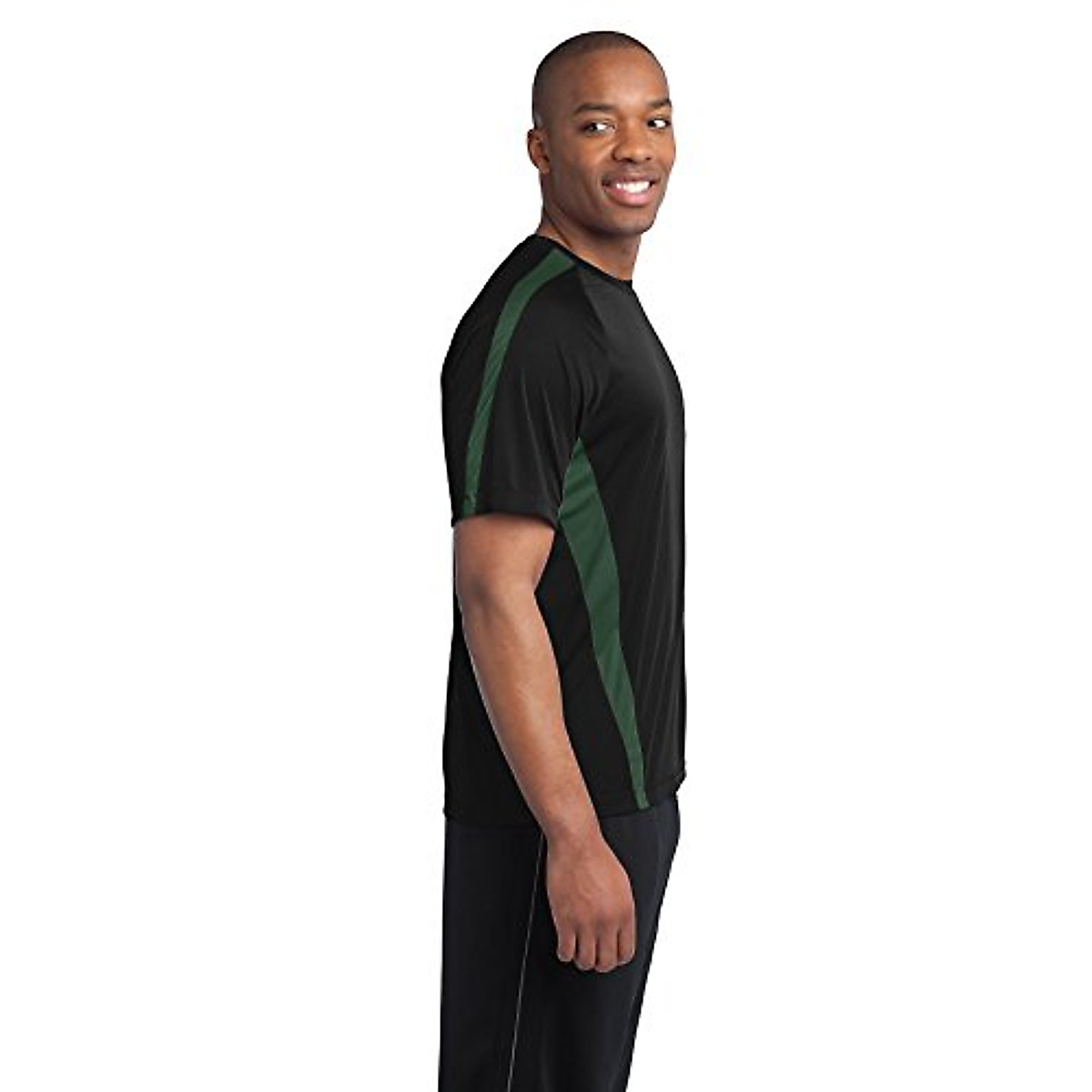 Joe's USA Men's Athletic All Sport Training T-Shirt ,Black ,Large