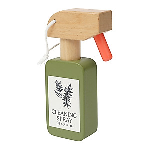 Manhattan Toy Decorative 5-Piece Wooden Pretend Housekeeping Cleaning Set for Kids 3 + Year Old and Up