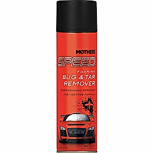 Mothers 16719 Speed Foaming Bug & Tar Remover Aerosol, 18.5 oz.