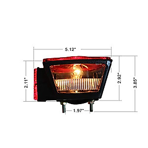 MAXXHAUL 70094 12V Trailer Light Kit (for Trailers Under 80")