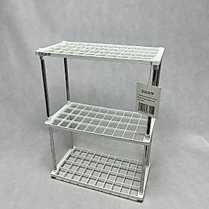 ZUGIATP Shelves for Storage, Heavy Duty Storage Shelving Unit (250 lbs Loading Capacity per Shelf), Steel Organizer Wire Rack, Black