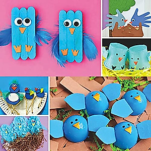 BearBoss Green Blue Navy Colored Cardstock Paper 8.5" x 11" Heavyweight 92lb Cover Card Stock for Crafts and DIY Cards Making