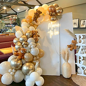 Black White Balloon Garland Kit Kelfara 120Pcs Different Sizes 12/10/5 inch Matte Black White and Metallic Silver Confetti Latex Balloons for Wedding Birthday Party Accessory Arch Decoration