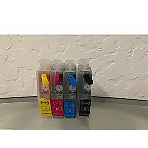 Inkpro Prefilled Refillable Ink Cartridges Compatible for Brother LC3011 LC-3013 MFC-J491DW MFC-J497DW MFC-J690DW MFC-J895DW