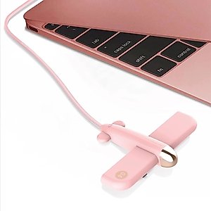 CUJUX USB Splitter One for Four Docking Hub， USB 2.0 Expander 4-Port Data Hub Multi-Function Extender (Color : White)