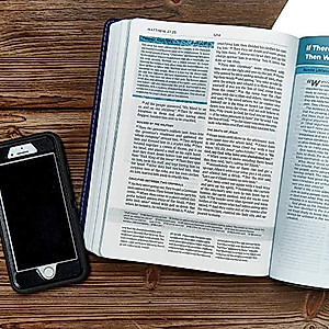 CSB Apologetics Study Bible for Students, Gray/Navy LeatherTouch, Black Letter, Defend Your Faith, Study Notes and Commentary, Articles, Profiles, Easy-to-Read Bible Serif Type