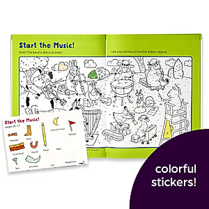 Highlights for Children My First Hidden Pictures 2022 Activity Books for Kids Ages 3-6, 4-Book Set of Travel-Friendly Screen Free Seek and Find Fun with Stickers