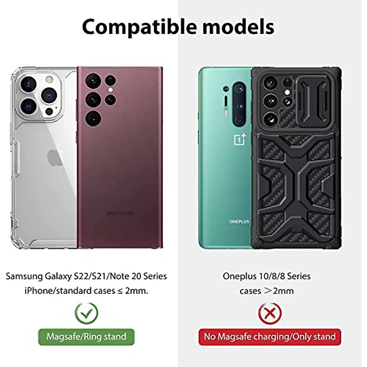 [3-in-1] Cell Phone Ring Holder Stand, 360 Degree Rotation Finger Ring Kickstand with [2X Nylon Phone Lanyard],Compatible with iPhone 13 12 11, Galaxy, Google Pixel and Other Android Phone, Blue