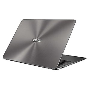 ASUS ZenBook 14 Thin and Light Laptop - 14” Full HD WideView, 8th gen Core i7-8550U Processor, 16GB DDR3, 512GB SSD, Backlit KB, Fingerprint Reader, Grey, Windows 10 Home - UX430UA-DH74
