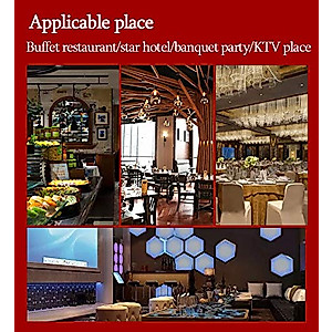 Chafing Dish Food Warmers for Parties and Buffets Round Buffet Servers and Warmers for Keeping Food Being Fresh and Delicious 6L - Alcohol Heating (GN 1/2)