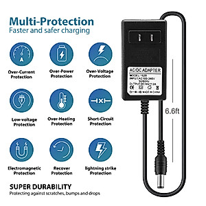16V 2A AC DC Power Supply Adapter Charger Compatible for Altec Lansing IMW888 IMW888s IMW645 IMW778 IMT804N Big Super LifeJacket Wireless Waterproof Bluetooth Speaker Power Cord Supply