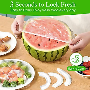 100 Plastic Large Bowl Covers 20 Inch Elastic Reusable, Restaurant Salad Bowl Covers, Mixing Bowl Food Covers Hair Bowl Protectors, Kitchen Small Appliance Air Fryer Coffee Maker Covers