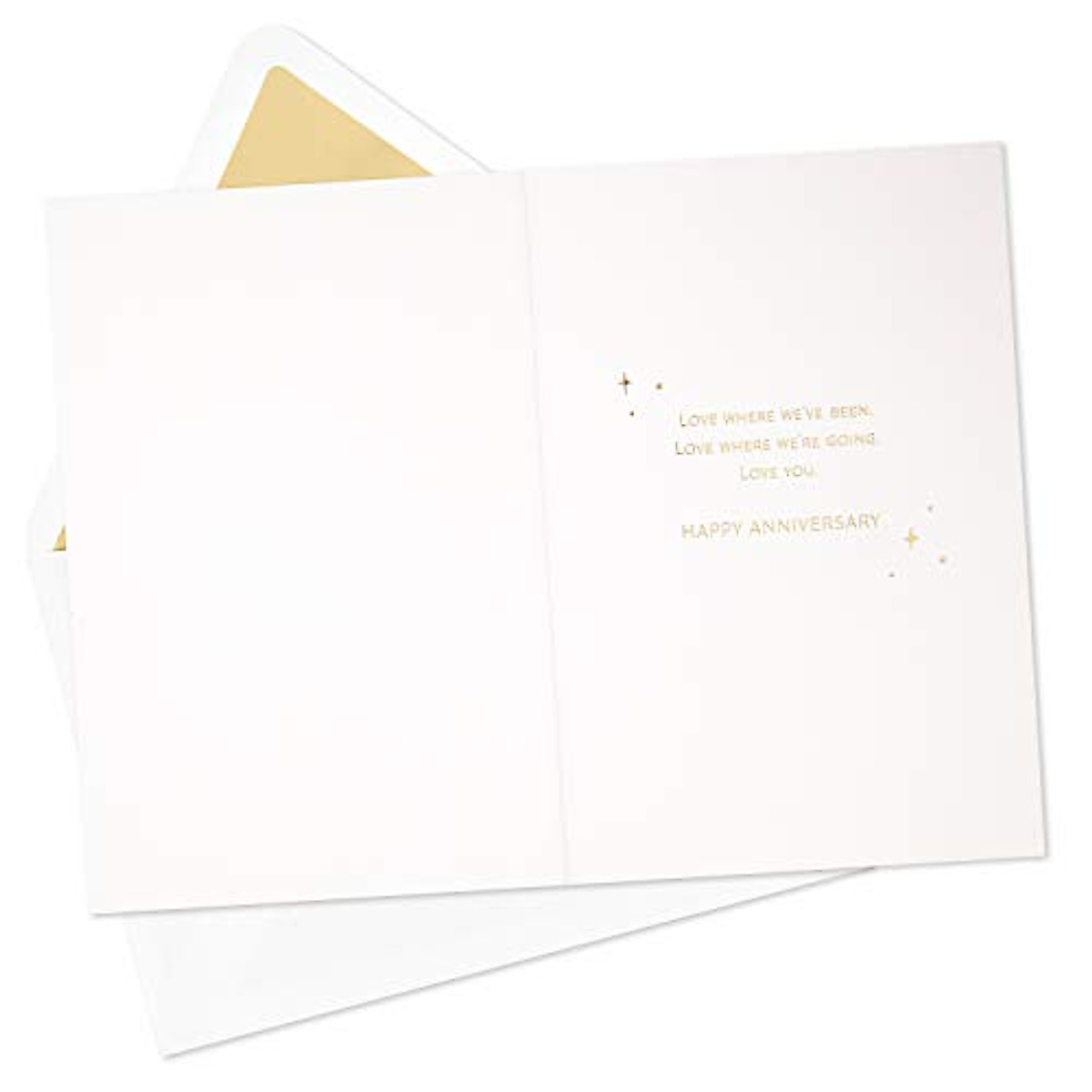 Hallmark Signature Wood Anniversary Card (Where We've Been, Where We're Going)