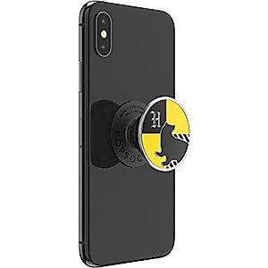 ​​​​PopSockets Phone Grip with Expanding Kickstand, PopSockets for Phone - Enamel Hufflepuff