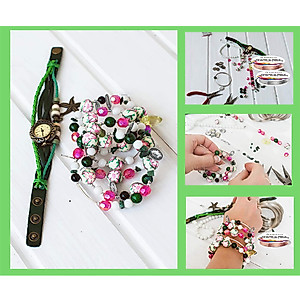 Anezus 12 Rolls Jewelry Wire Craft Wire Tarnish Resistant Beading Wire for Jewelry Making Supplies