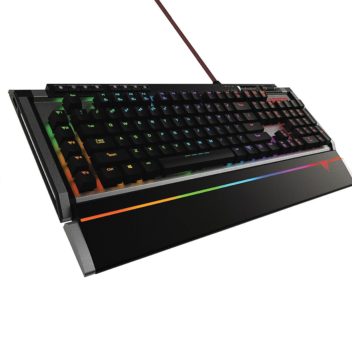 Patriot Viper V770 Mechanical Gaming Keyboard Full RGB/Dedicated Media Controls/Macro Enabled