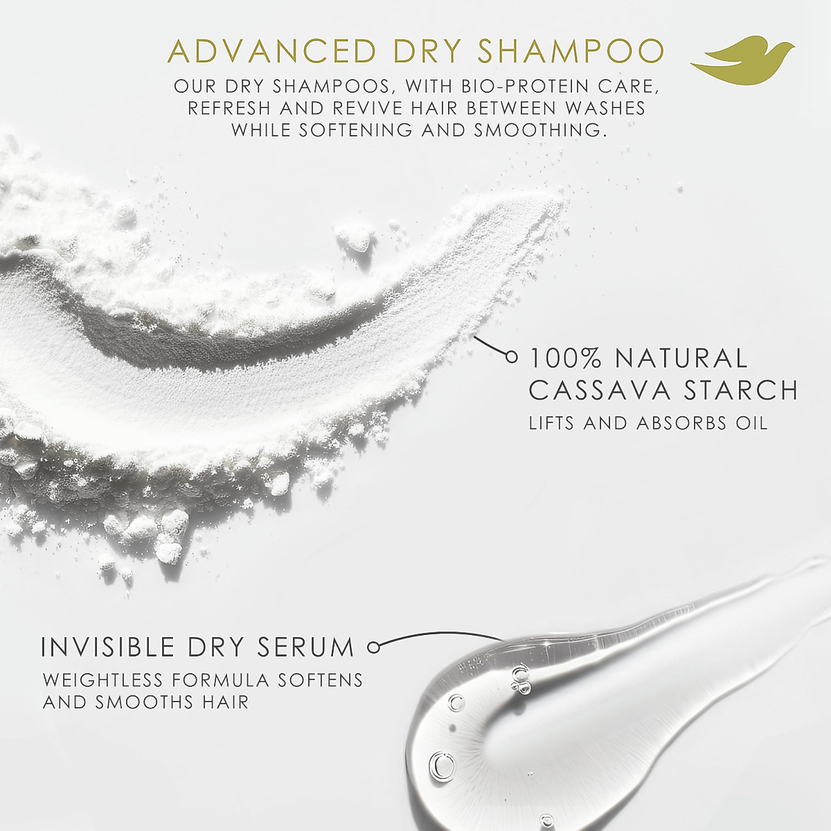 Dove Advanced Dry Shampoo Detox & Purify Refresh & Revive Hair Without Water Instantly Absorb Oil & Life Impurities 5 oz
