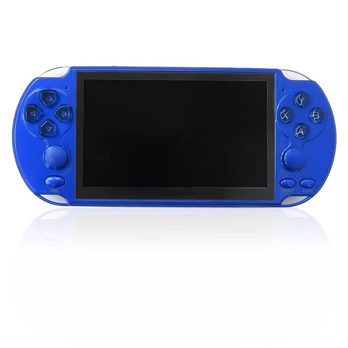 Built in 10000 Games Retro Handheld Video Game Console 5.1'' 8GB Retro Handheld Game Console Portable Video Game(Blue)