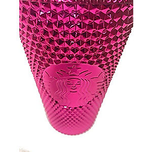 Starbucks Sangria Studded Tumbler 2022 Fall Winter Holiday Bling (24 oz - Venti)