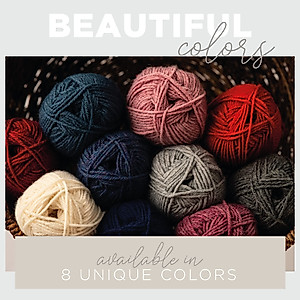 (3 Pack) Lion Brand Yarn Wool-Ease Thick & Quick Bonus Bundle Bulky Yarn, Fisherman