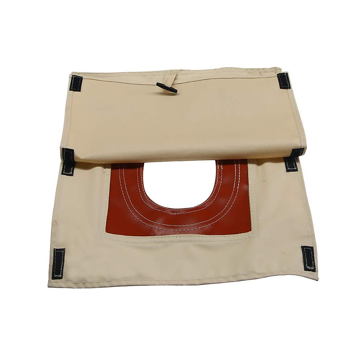 PlayDo Heavy Duty Fire Resistant Round Stove Jacket Hole Pipe Vent for 4 Season Camping Tent (4"(10.16cm))