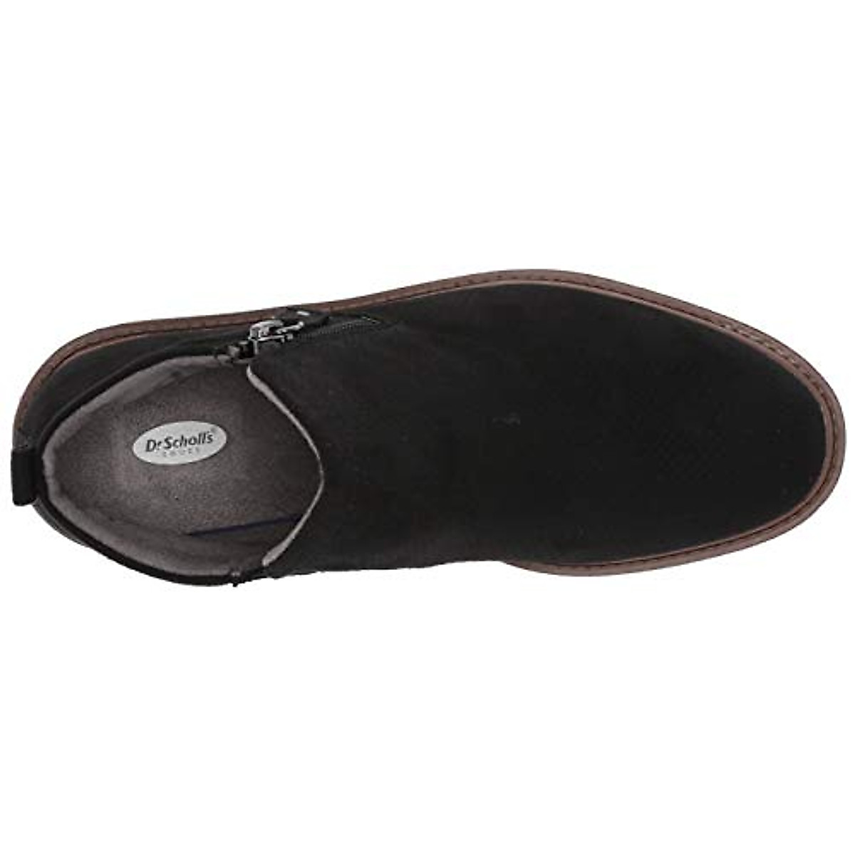 Dr. Scholl's Shoes Women's Lanyn Ankle Boot, Black Microfiber, 8 US