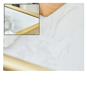 LIUJUN Dining Cart Hotel Shower Room Cart Restaurant Drink Cart Tea Cart Showroom Living Room Home Mobile Car (Color : Glass Panel, Size : 69 * 35 * 82cm)