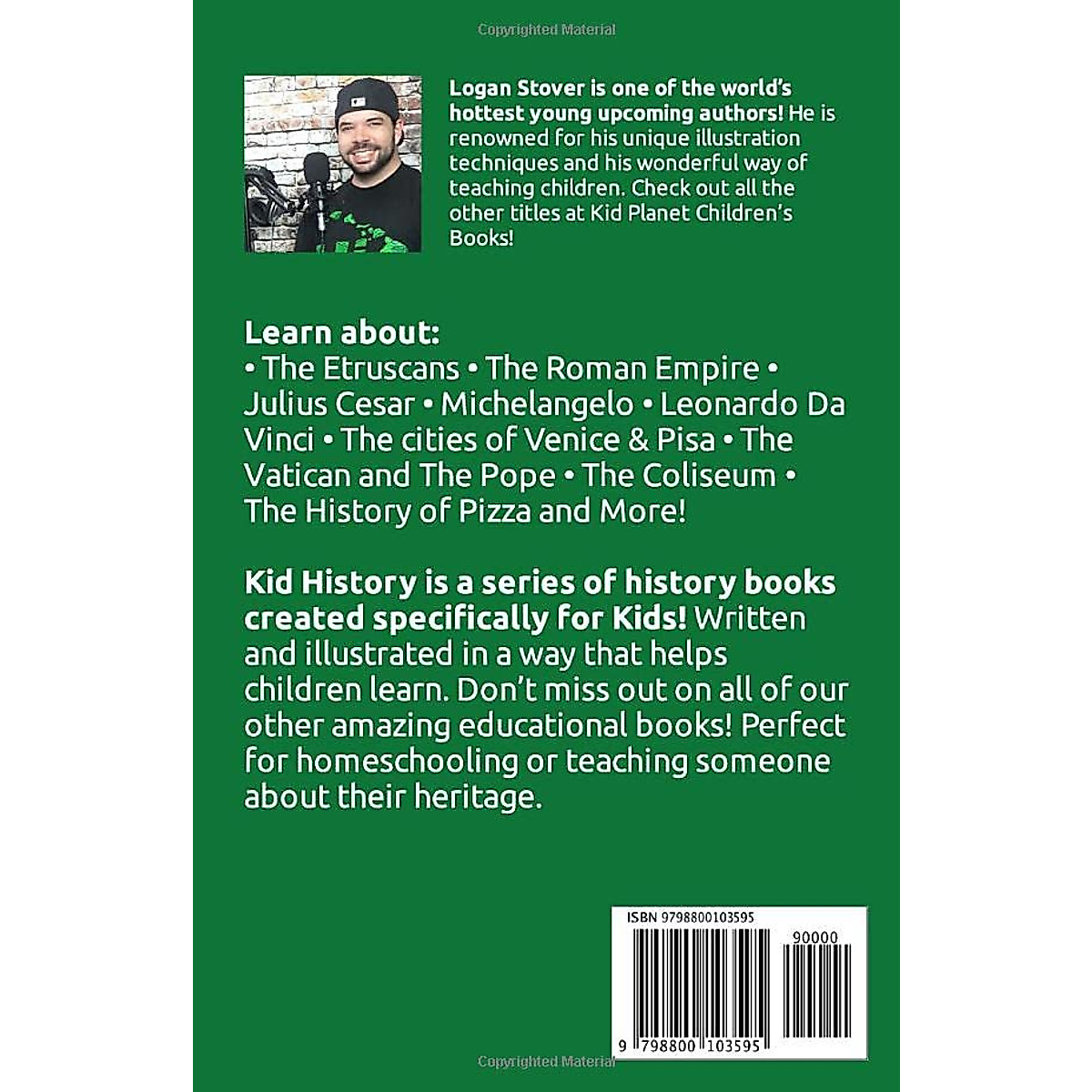 Let’s Learn About Italy!: Learn about the Italian history! Books made for children. Perfect for homeschool or home education. (Kid History)