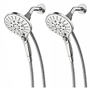 Moen 26112 Magnetix Handheld Shower Head w/ Magnetic Holder Technology – Chrome 2 Pack