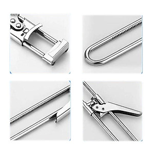 Adjustable Multifunctional Stainless Steel Can Opener Manual Bottle Jar Opener Lid Remover Gripper Kitchen Tool (1 Pcs)