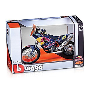 KTM 450 Rally Dakar #1 "Red Bull" Motorcycle 1/18 by Bburago 51071