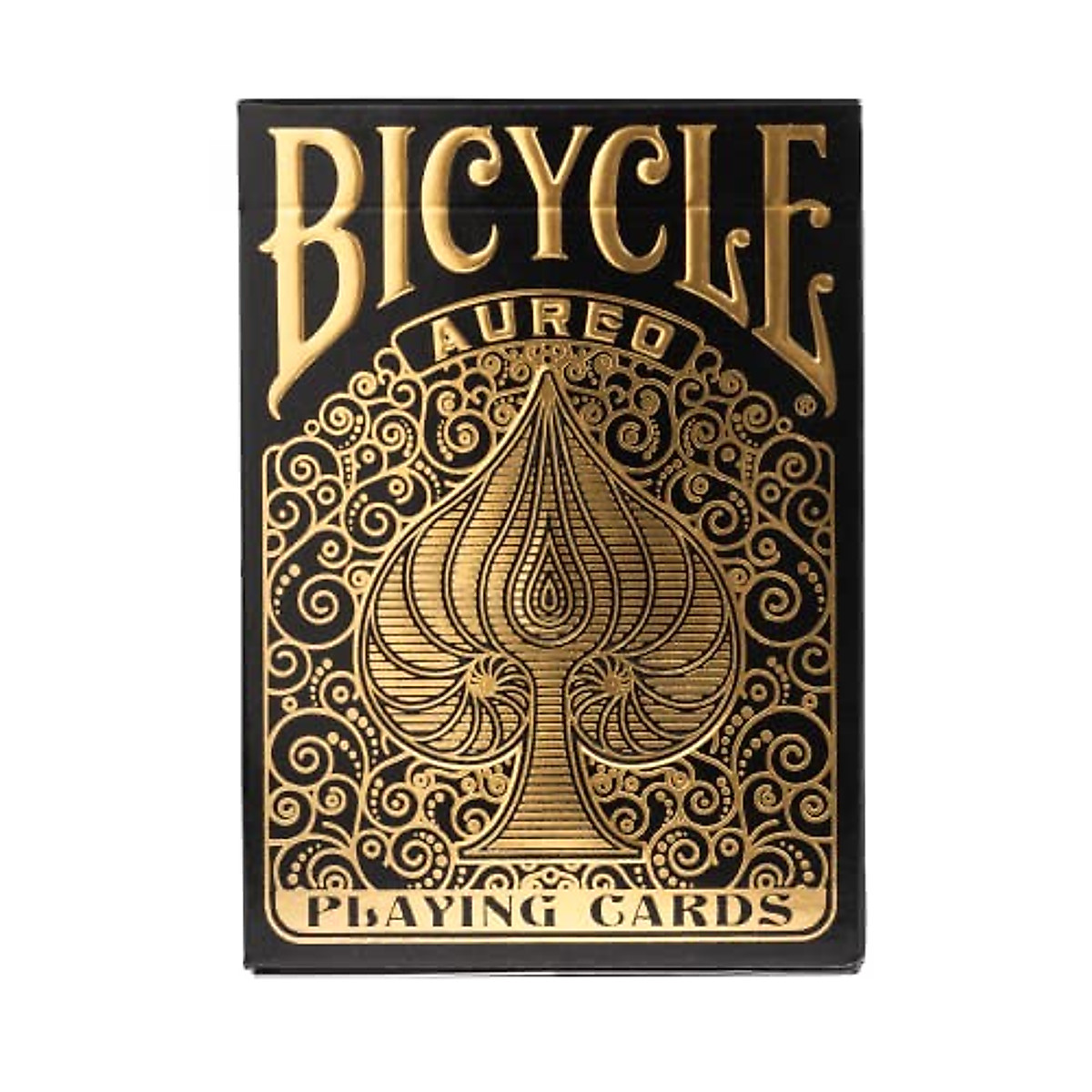 Bicycle Aureo Black Playing Cards