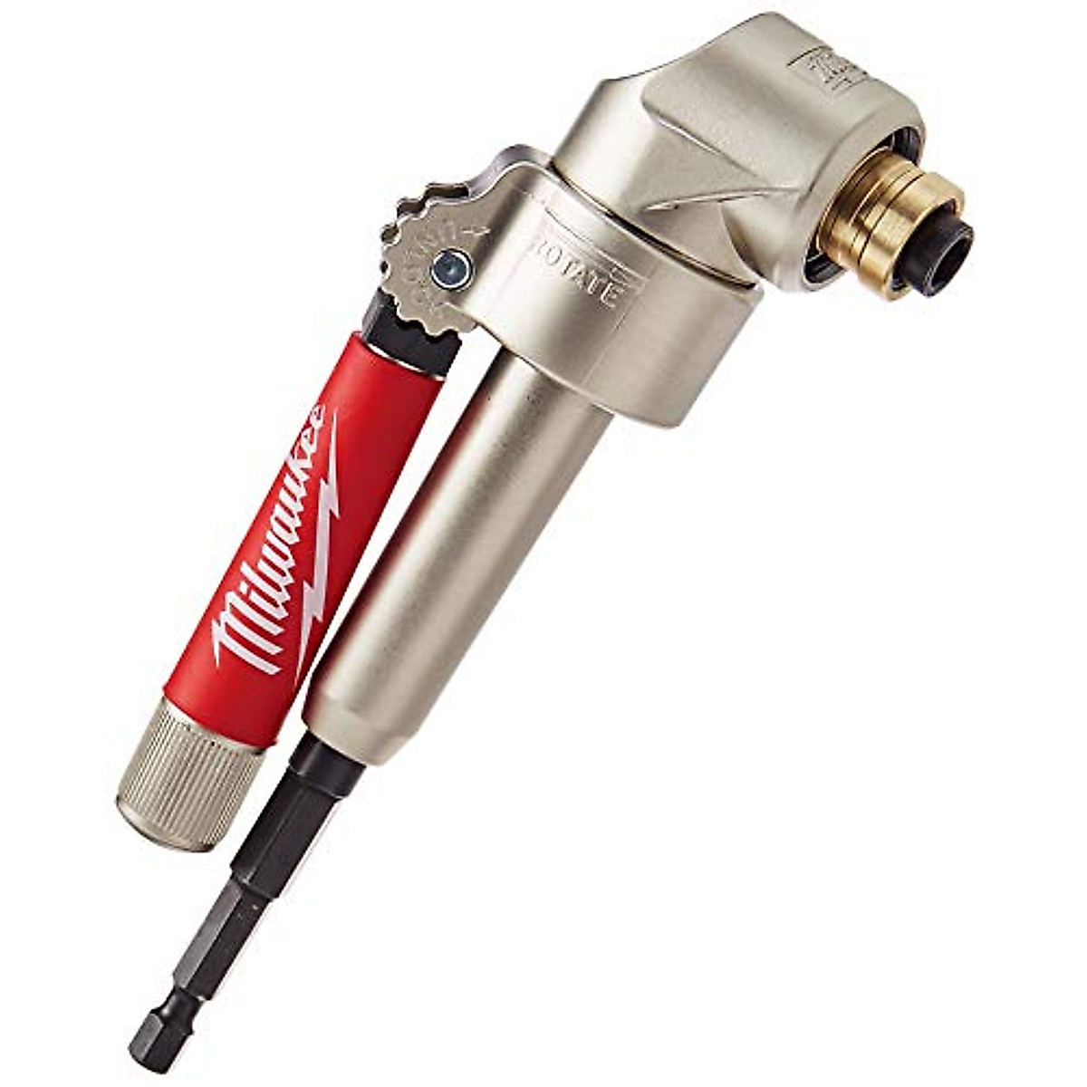 MILWAUKEE ELECTRIC TOOL 49-22-8510 Milwaukee Kit Right Angle Attachment, 9.5" x 1.75" x 6"