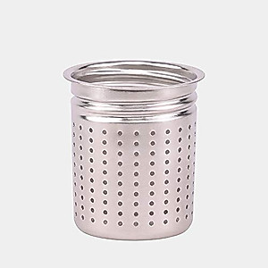 Zojirushi SE-KAE48WZ Stainless Tea Tumbler with Handle, 16-Ounce, Off White