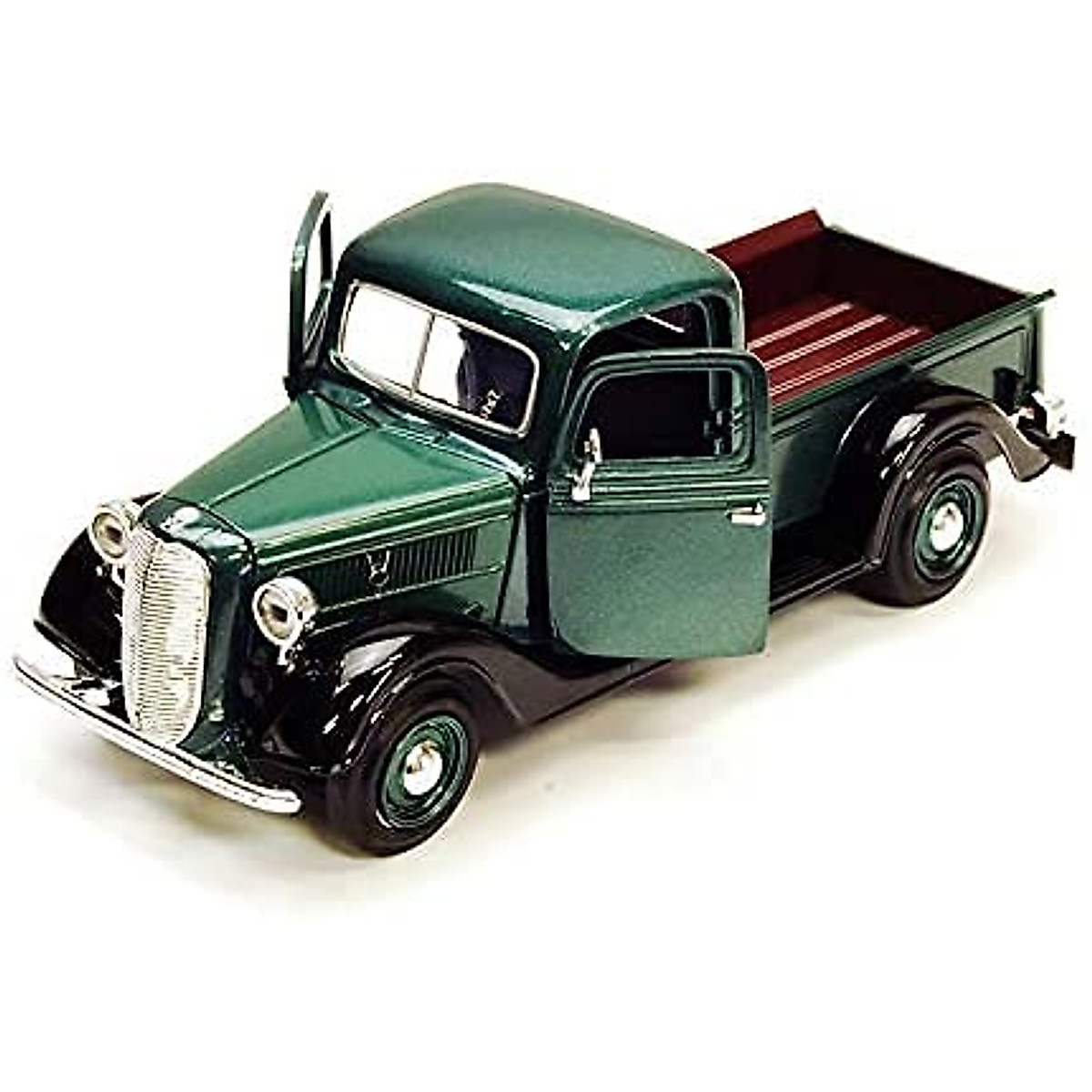 Motormax 1937 Ford Pickup Truck Green 1:24 Diecast Car