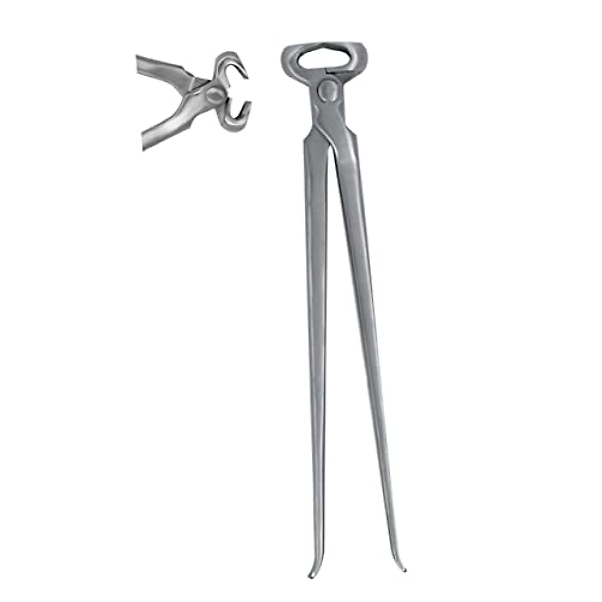 Equinez Tools 14In Race Track Hoof Nipper Vanadium Steel Farrier Tool in Dull Finish
