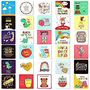 120 Pieces Lunch Box Notes for Kids Cute Lunchbox Notes for Kindergartners Inspirational and Motivational Kids Lunch Box Notes Back to School Gifts for Kids ,60 Style (Lovely Style)