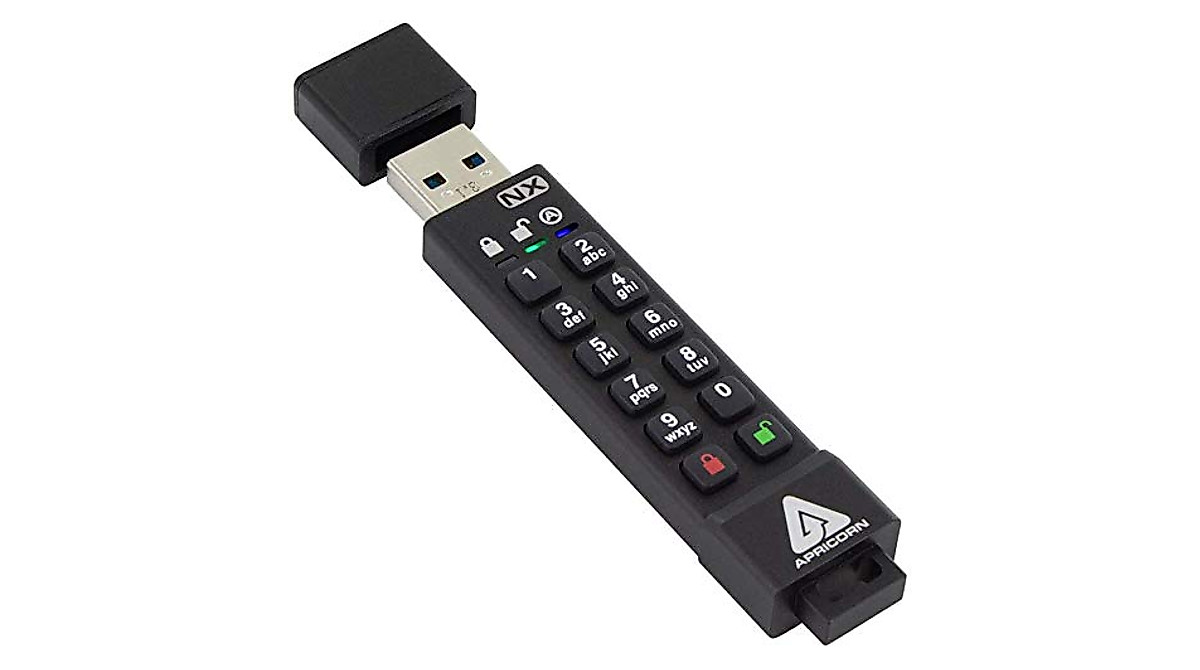 Apricorn 128GB Encrypted USB Key - Secure Storage