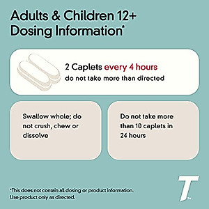 Tylenol Cold + Flu Severe Medicine Caplets for Cold & Flu Symptom Relief, Fever Reducer, Pain Reliever, Cough Suppressant, Nasal Decongestant & Expectorant, 24 ct. ( Pack of 6)